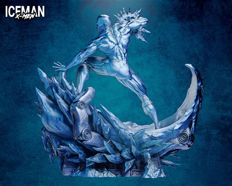 Iceman X Men Stl 3d Print Files My Stl