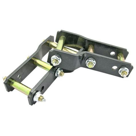 2 Rear Greasable Extended Shackles Lift Kit For Ford Ranger T6 T7 T8