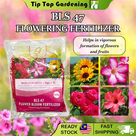 400g Bls Flower Bloom Fertilizer 47 Garden Granules Flowering