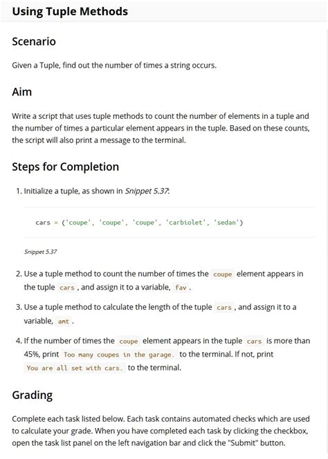 SOLVED Write A Script That Uses Tuple Methods To Count The Number Of