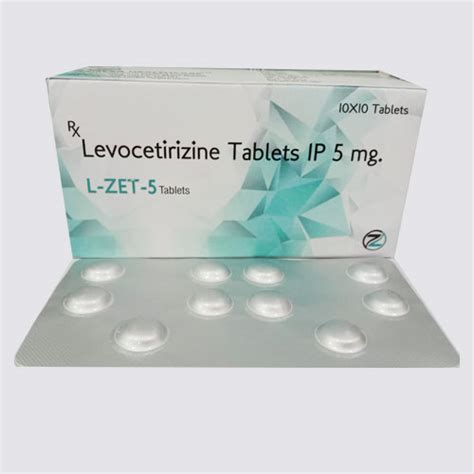 L Zet 5 Tablets Zenexa Healthcare