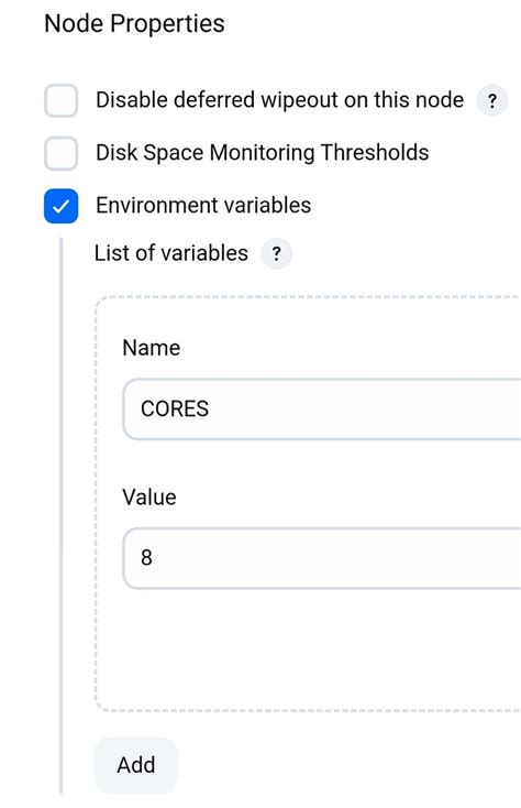 How To Set The Cpus Of A Docker Container Depending On The Node It Runs Ask A Question Jenkins