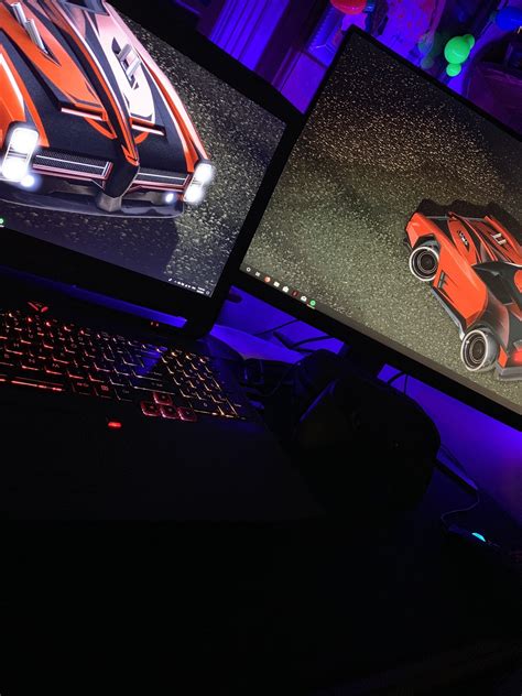 my tiny rocket league setup r rocketleague