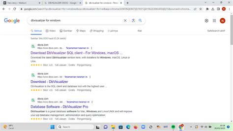 Instalasi Dan Konfigurasi Dbvisualizer By Nellacornelya Medium