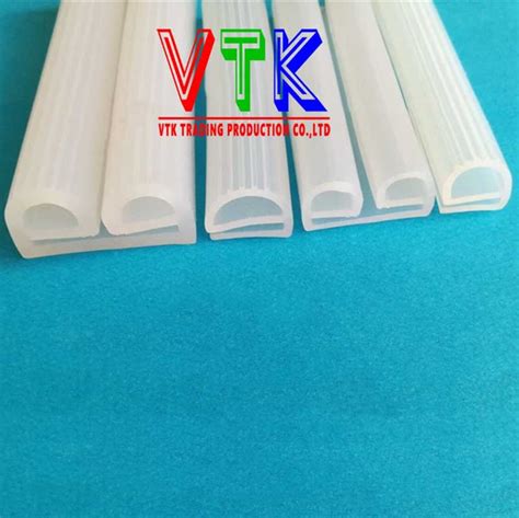 Gioăng silicon cao su đỏ chịu nhiệt chữ E cho tủ hấp