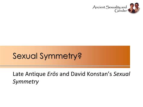 PPT Sexual Gender Dis Symmetry PowerPoint Presentation Free Download ID 7059953