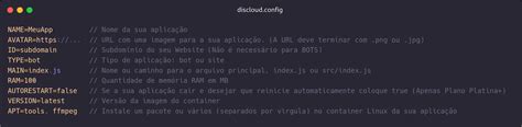 Discloud Config GitHub