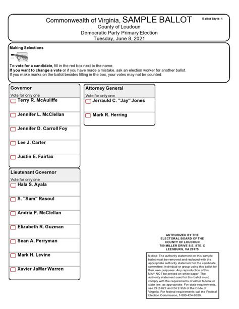 47 Free Voting Ballot Templates Word Pdf Templatelab