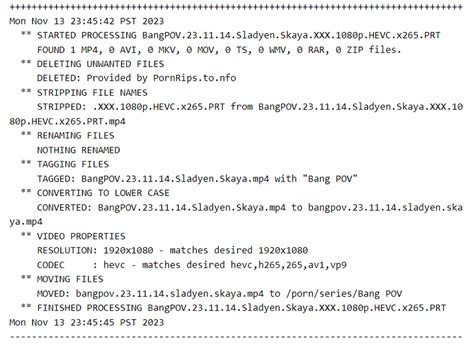 GitHub Porn Processor Pp Bash Script To Process Porn Downloads
