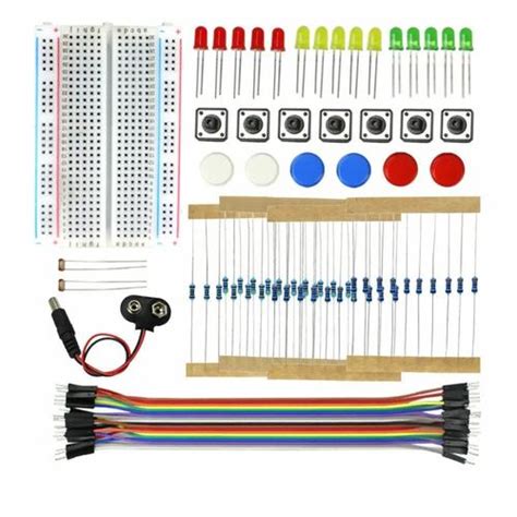 Jual Starter Kit Starterkit Arduinouno Dip Learning Basic Switch Led