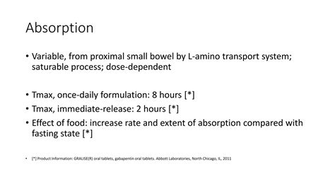 Drug Monitoring And Pharmacokinetics Of Gabapentin Clinical Pharmacy Pptx