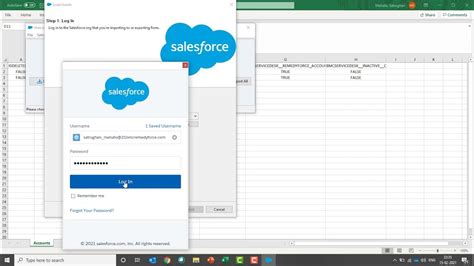How To Insert Accounts Using Dataloader In Salesforce Youtube