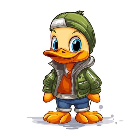 Premium Vector Duck Vector On White Background