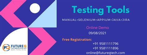 Selenium Online Training Upcoming Softwaretesting New Online Batch