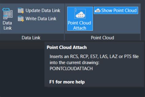 process point cloud data smoothly in zwcad 2024