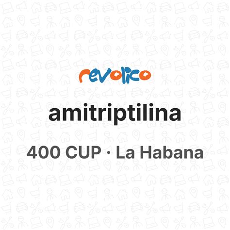 Amitriptilina En La Habana Cuba Revolico