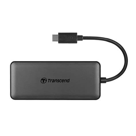 Transcend HUB5C 6 In 1 USB 3 1 Gen 2 Type C Hub Black TS HUB5C IT Hunt Tech Need Simplified