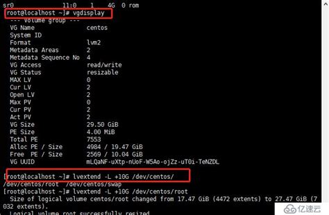 Linux 根分区lvm扩容 云计算 亿速云
