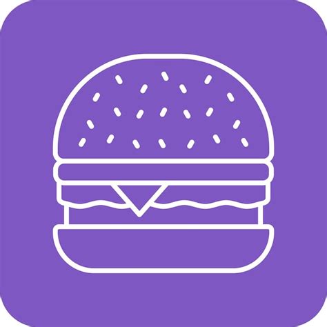 Premium Vector Burger Icon