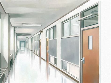 卡通日系动漫教室学校场景背景图 绘画插画手绘上色临摹参考素材 282 花瓣网