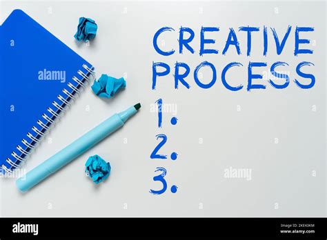 Conceptual Display Creative Process Business Overview Connecting Ideas Into Something Valuable