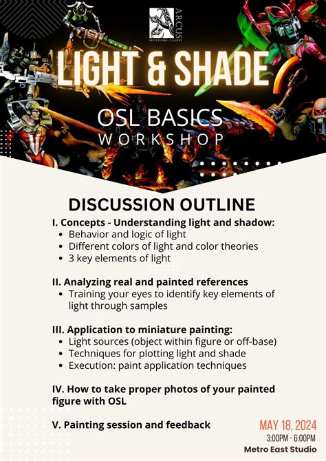 Light And Shade Osl Basics Workshop May 18 2024 Arcus
