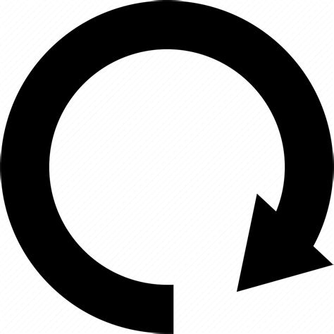 Refresh Curved Arrow Reload Recurrent Circular Again Icon Download On Iconfinder