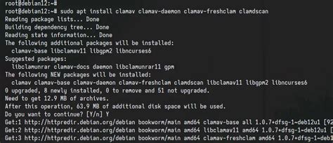 How To Install And Use Clamav Antivirus On Debian 12