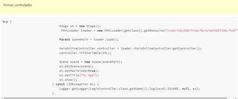 ¿como Puedo Enviar Datos De Un Controlador A Otro En Javafx Stack Overflow En Español