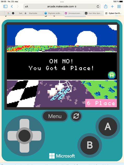 Announcement MakeCode Arcade Mini Game Jam Racing Jam By Sonicblaston Arcade