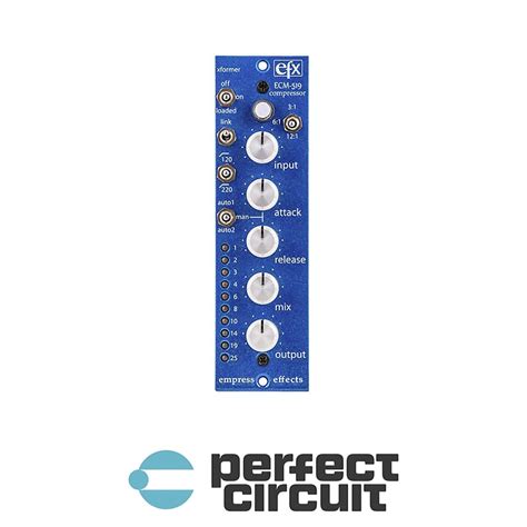 Empress Effects Ecm 519 500 Series Compressor Demo Reverb