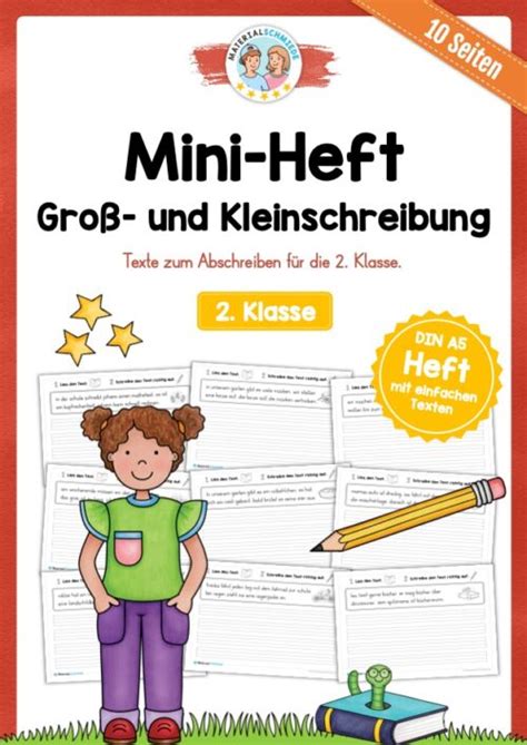 Groß Kleinschreibung Arbeitsblätter Unterrichtsmaterial
