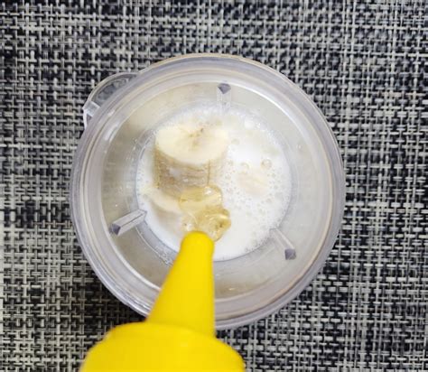 바나나향이 가득한 커피 바나나라떼 만들기