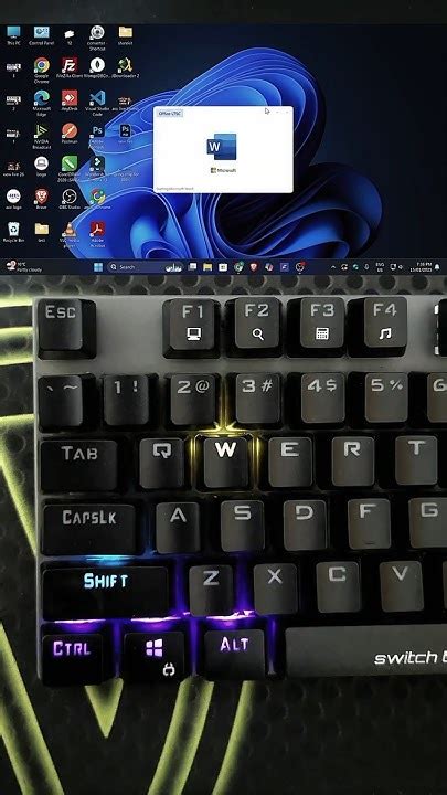 Open Word Document In Ms Word Shortcut Key Shorts Youtubeshorts Ytshorts Trending Pc Yt