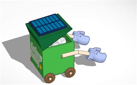 3d Design Garbage Buddy Tinkercad