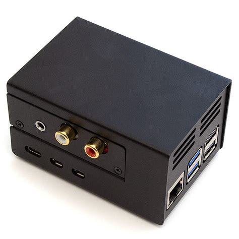 Hifiberry Universal Steel Case For Raspberry Pi 5 The Pi Hut