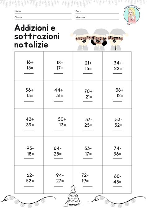 Esercizi Di Matematica Prima Elementare Da Scaricare Sottrazioni Di Hot Sex Picture