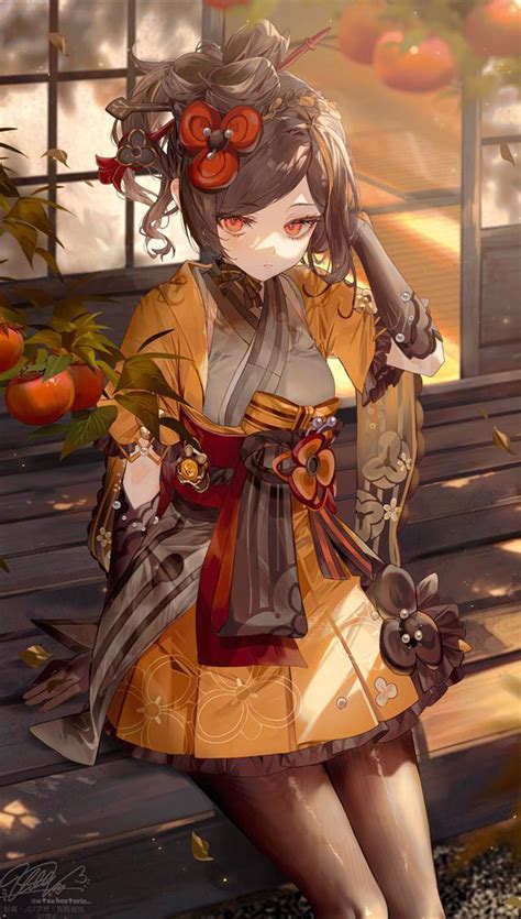 原神千织图片尺寸1701x3000 Bobopic