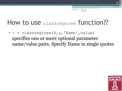 Ppt A Presentation On The Implementation Of Decision Trees In Matlab Powerpoint Presentation