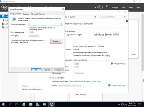 How To Change The Hostname On Windows Server 2019 Snel