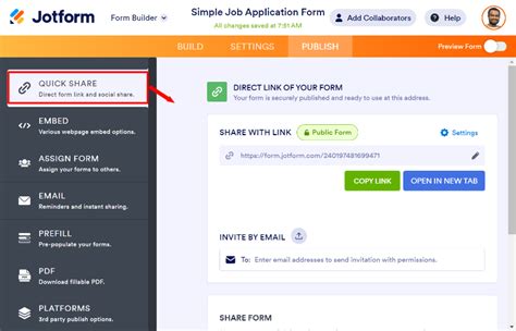 How To Create Job Application Form With Jotform