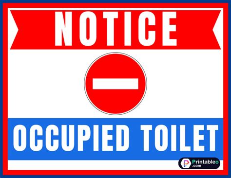 81 Restroombathroomtoilet Sign Printableocom