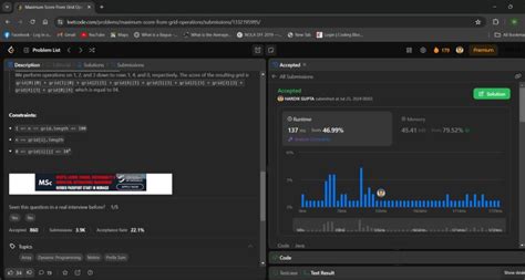 Hardik Gupta On Linkedin Leetcode Dsa Cp