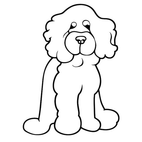 Cockapoo Line Art Clipart Vectors And Illustrations For Free Download