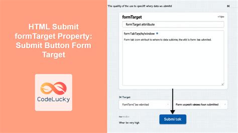 Html Form Submit Method Submitting Forms Programmatically Codelucky
