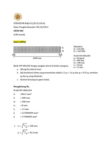 Example Beam Analysis Pdf