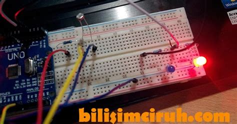 Arduino Ldr Fotodirenç İle Led Yakmak Bilişimci Ruh