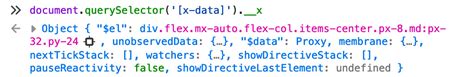 access alpine js component data state from outside its scope · code