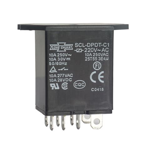 Scl Dpdt C1 220vac Song Chuan Power Relay