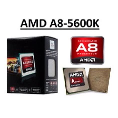 Cpu Amd A8 5600k A8 5500 3 6 3 9ghz Socket Fm2 Hàng Chính Hãng Bảo Hành 24th Shopee Việt Nam
